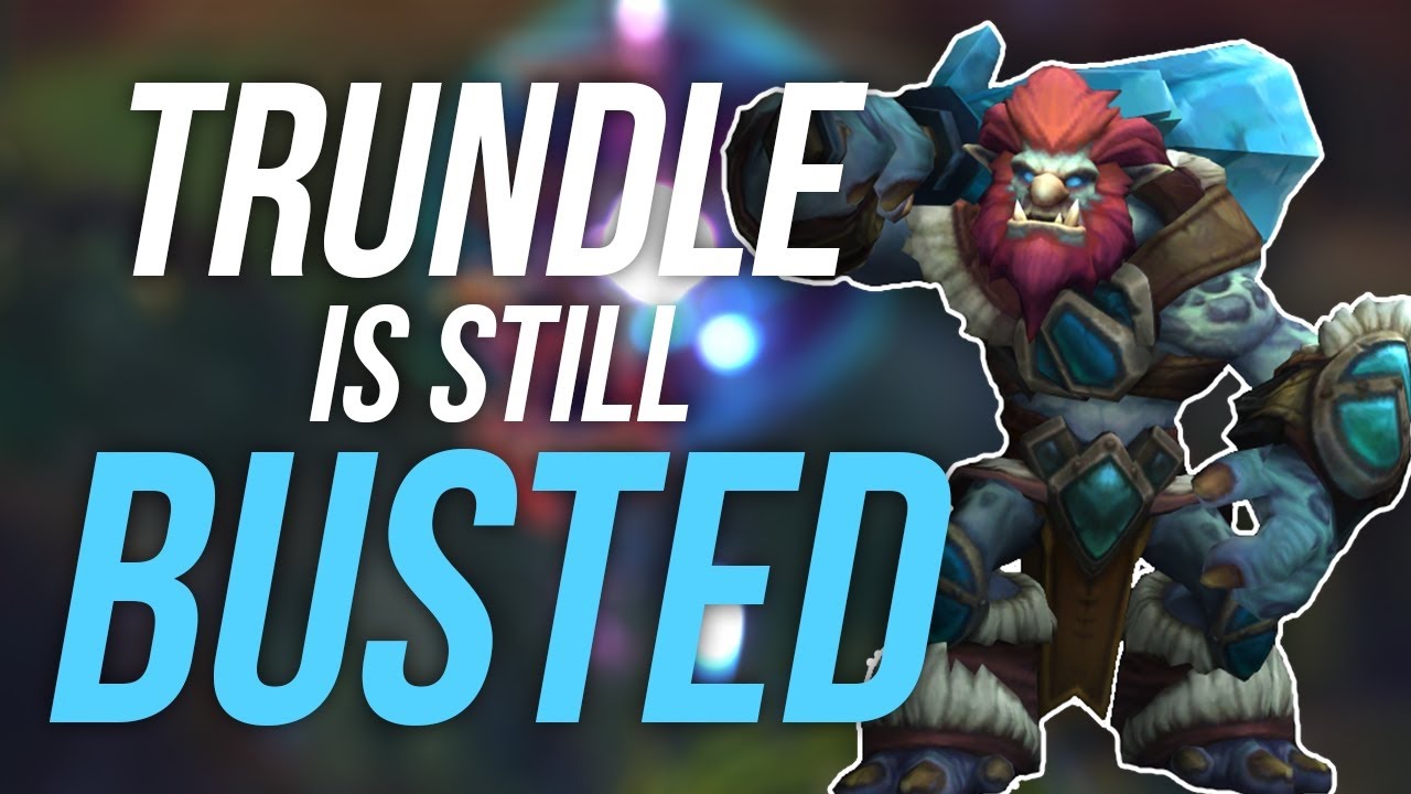TRUNDLE 2v1 TOP Lane Poppy Lee SIn - YouTube