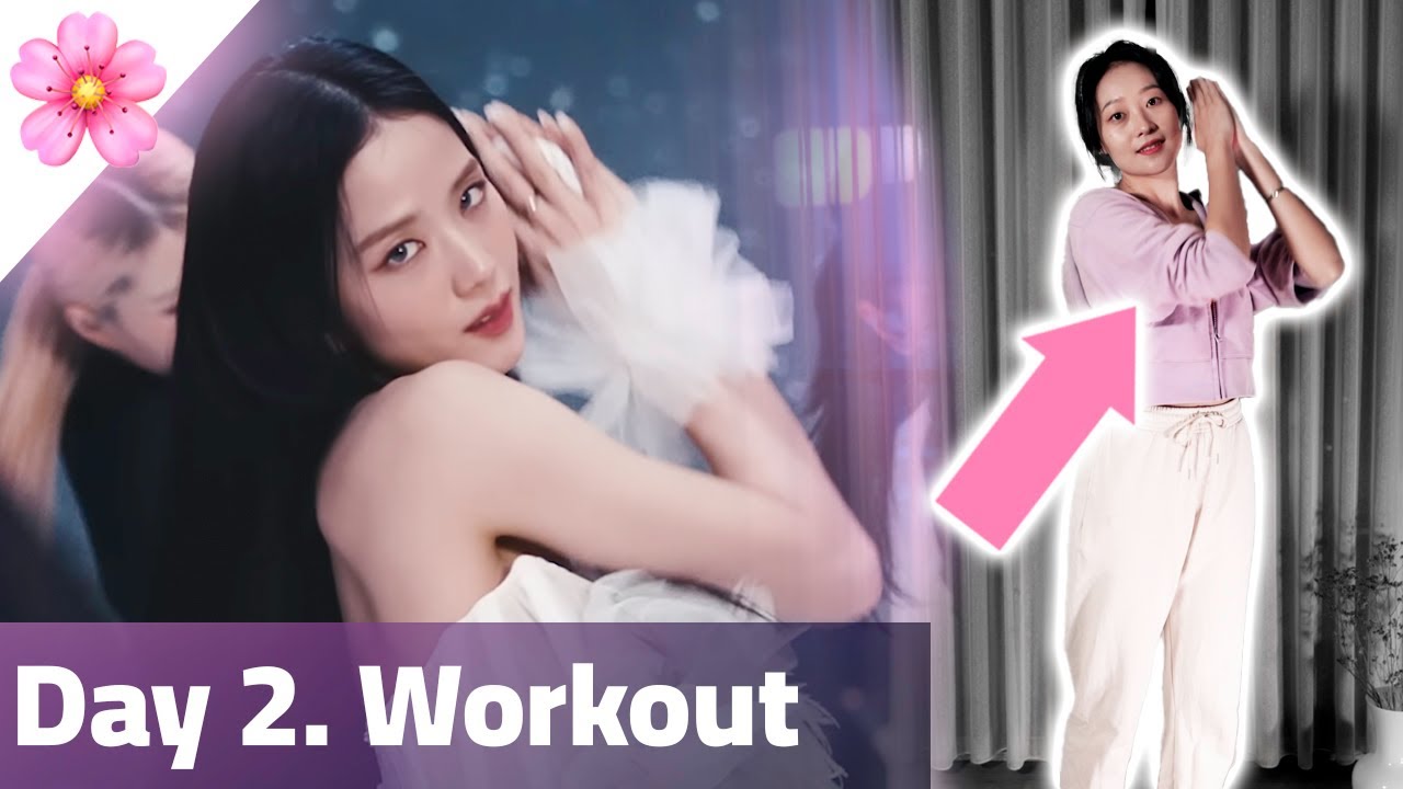 Simple Dance Workout ‘JISOO FLOWER’ - Day 2 - YouTube