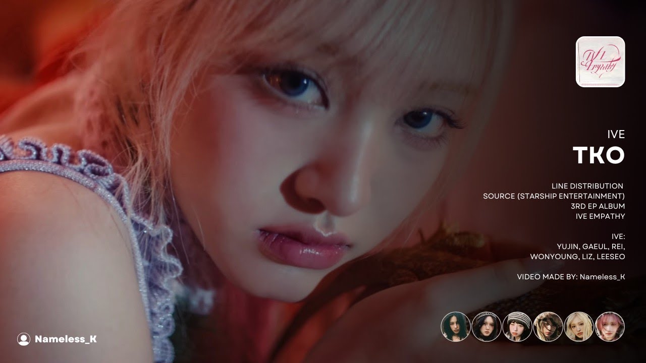 IVE - TKO (Line Distribution) - YouTube