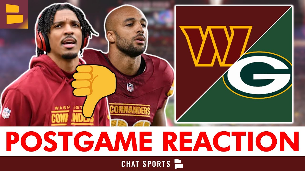 Commanders News: INSTANT REACTION After 27-18 LOSS vs. Packers ...