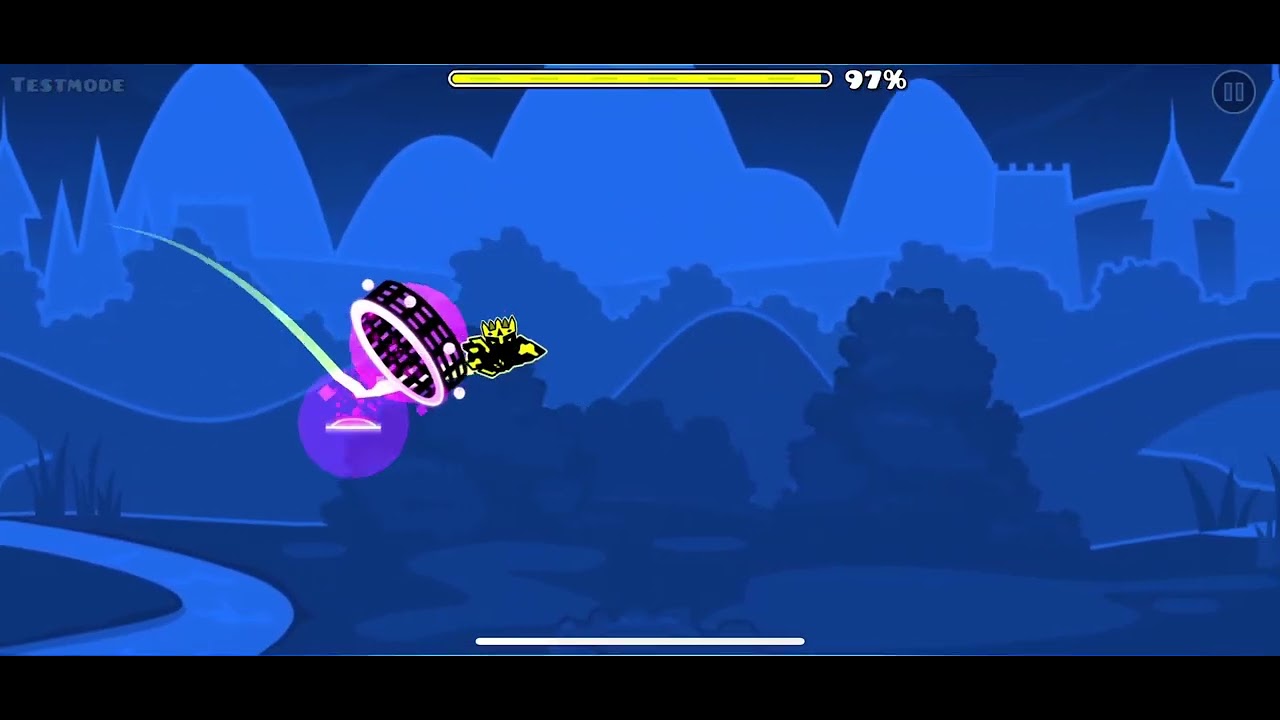 Geometry dash emerald realm remake - YouTube