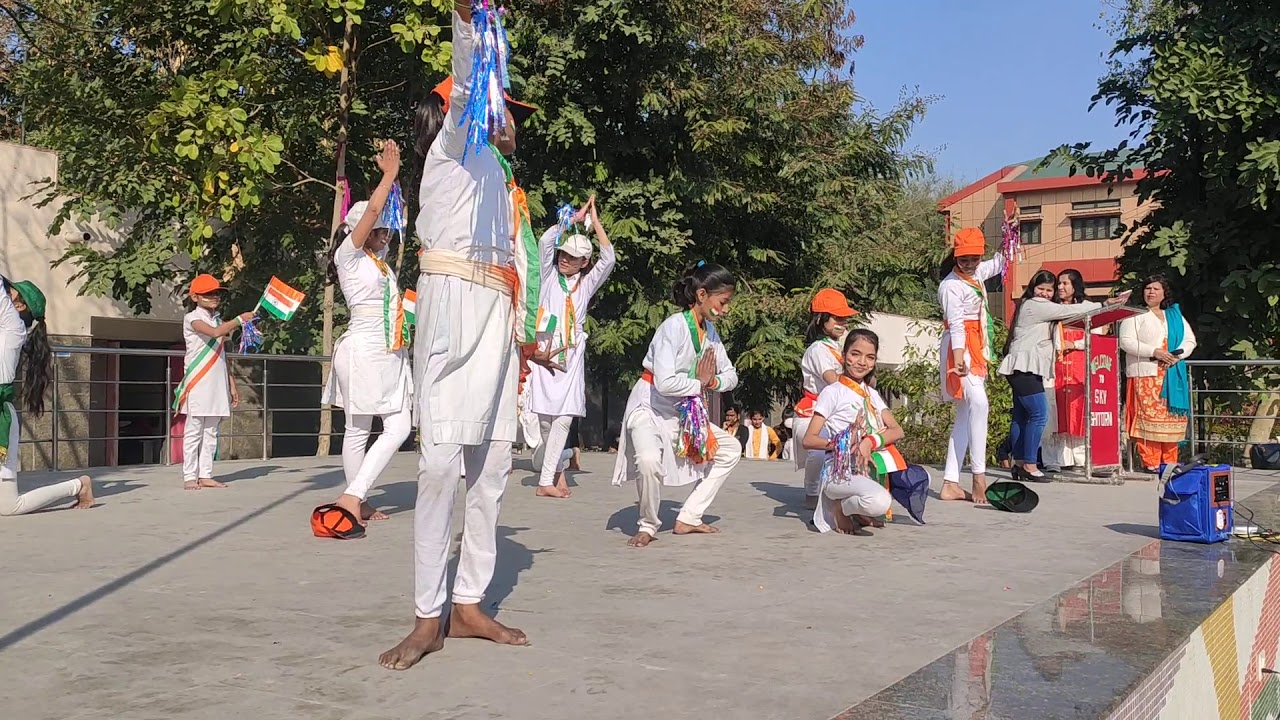 Republic Day Celebration @SKV Ghitorni - YouTube