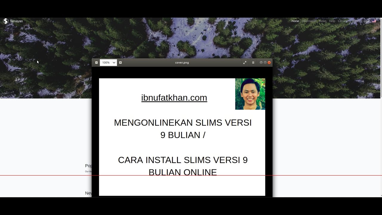 Cara Install SLiMS Versi 9 Bulian Online / Mengonlinekan SLiMS Versi 9 ...