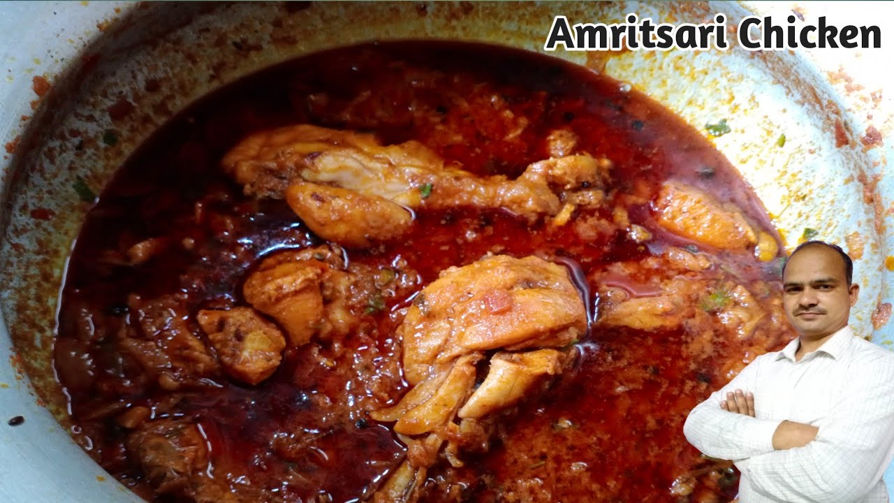 Amritsari Chicken Handi Masala Recipe | How To Make Amritsari Chicken ...