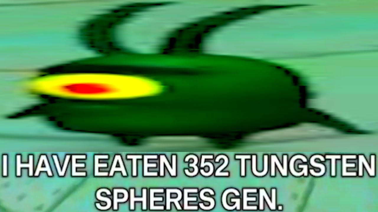 Plankton is eating tungsten spheres GEN. (AI Sponge Rehydrated Clip ...