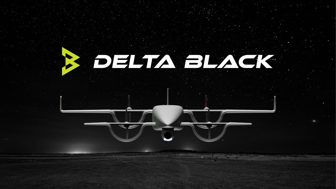 Delta Black Aerospace | Organic Group 3 UAV - YouTube