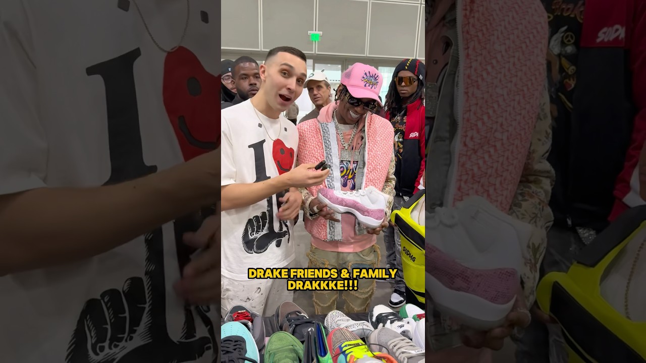 Soulja Boy shopping for Drake’s friends & family Jordan’s 👀 - YouTube