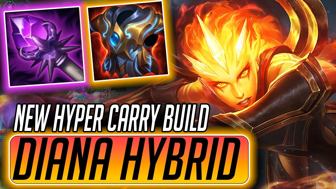WILD RIFT NEW DIANA HYBRID BUILD IN CHALLENGER ELO ft. TOP 1 EU - YouTube