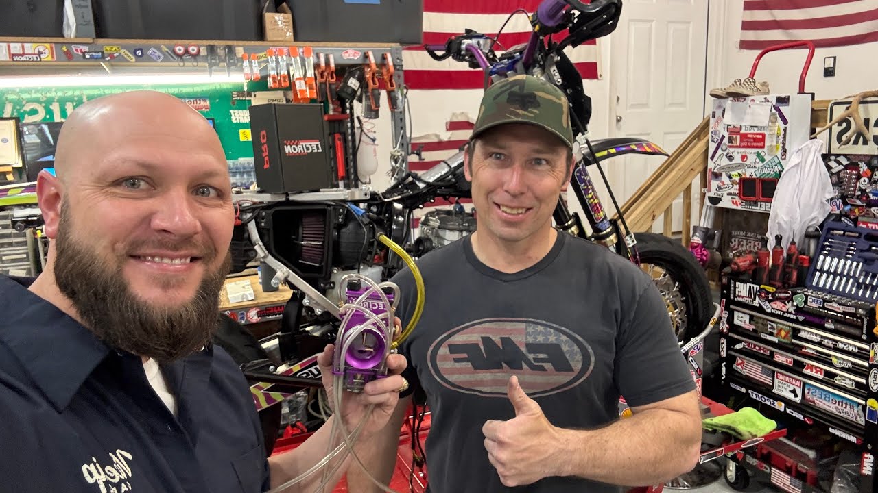 DRZ- 470cc Big Bore Stroker Engine Install! (With Dewey’s Garage) - YouTube