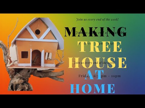 diy tree house.pvc pipe.Part 1 - YouTube