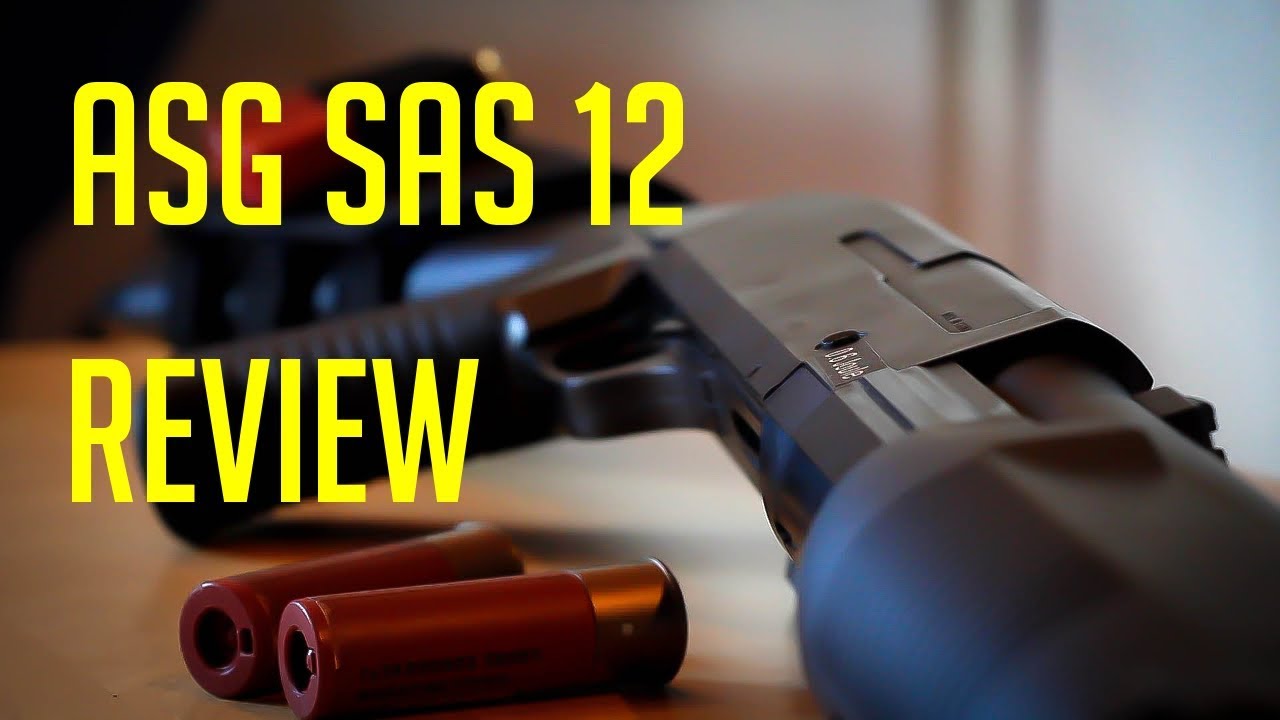 ASG SAS 12 Airsoft Review - YouTube