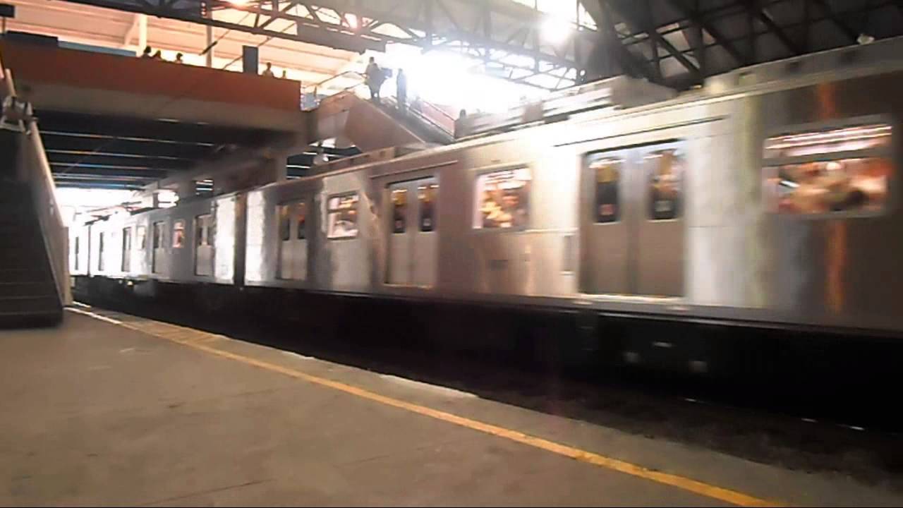 Alstom Série 4000 (4007/4008) Partindo de Engenho de Dentro, SuperVia ...