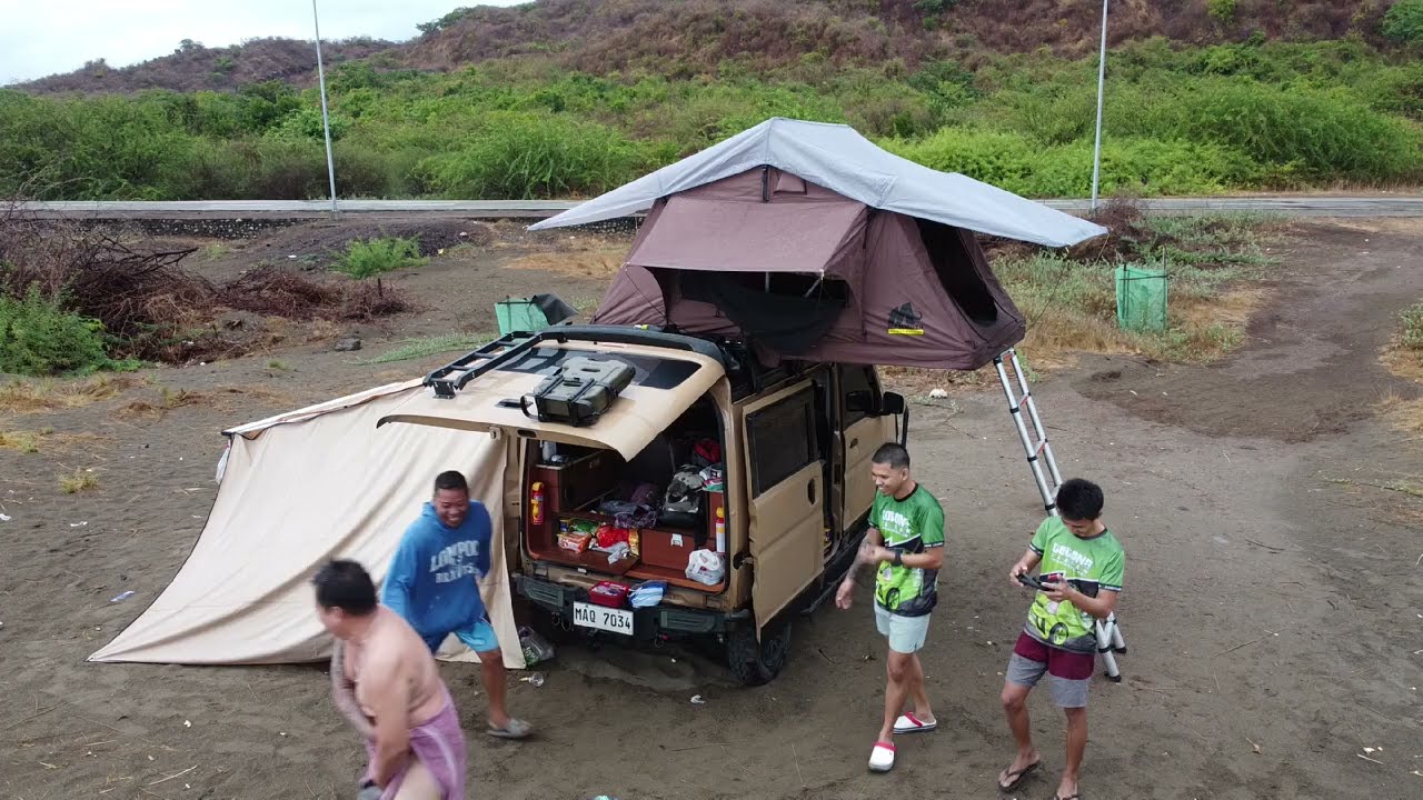 OVERNIGHT CAMPING ILOCOS SUR BEACHLINE PHILIPPINE LOOP WITH 660CC MINI ...