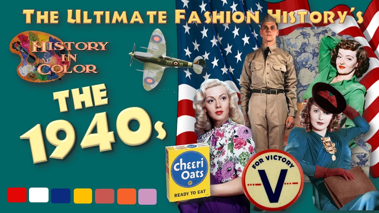 HISTORY in COLOR: The 1940s - YouTube