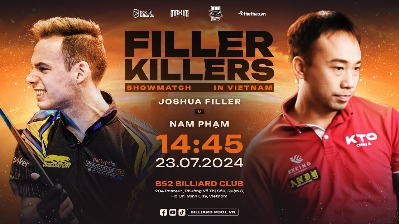 Showmatch: Joshua Filler vs Nam Phạm | Race To 9 | Killer Fillers in ...