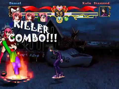 Mugen - New Daniel vs Kula Diamond - YouTube