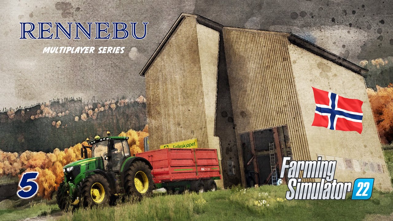 Harvest and Forestry on Rennebu Series Episode 5 (FS22) - YouTube