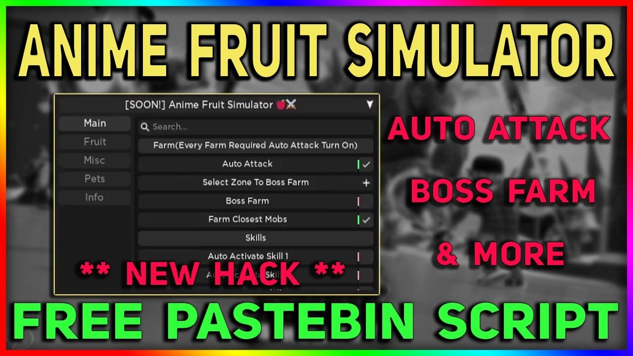 [TRADING!] Anime Fruit Simulator Script - Auto Attack | Get All Fruit ...