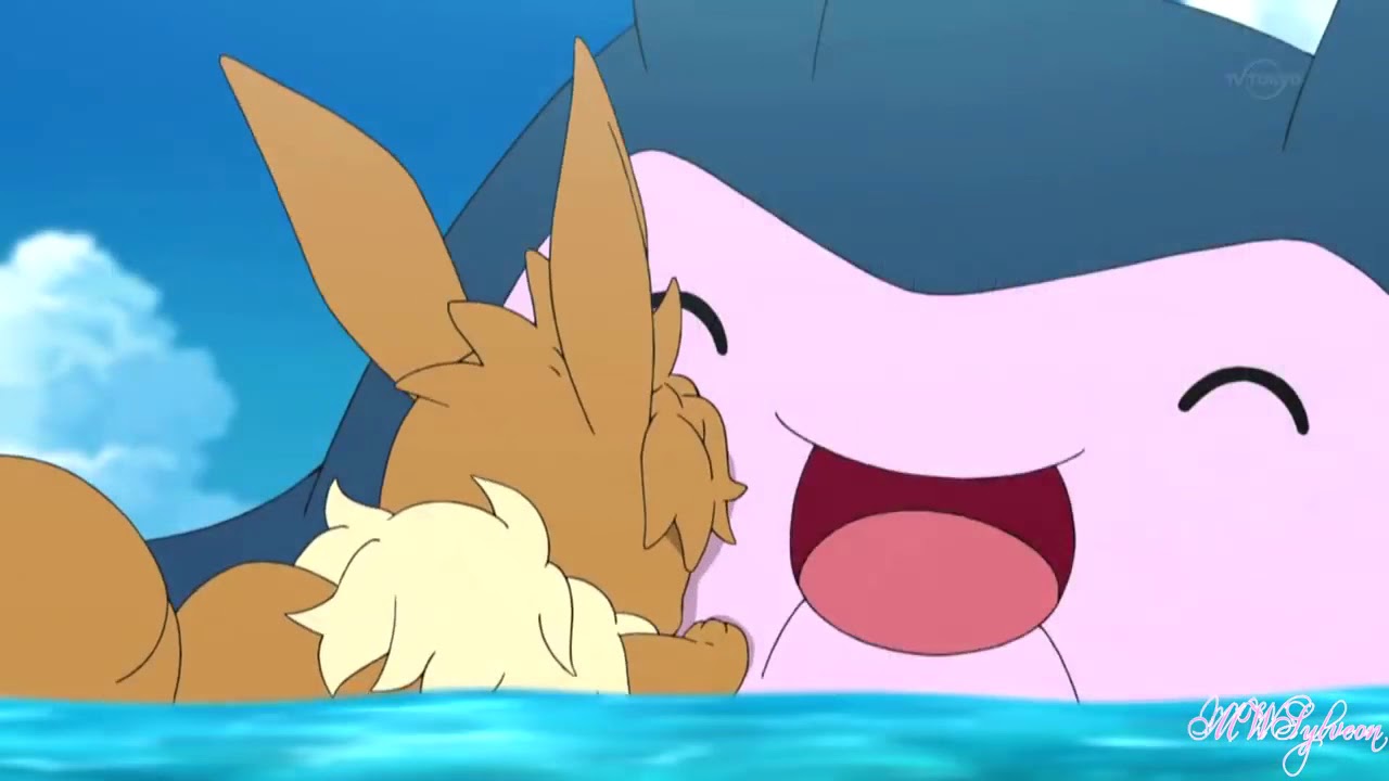 Eevee and Popplio fight for their friends - YouTube