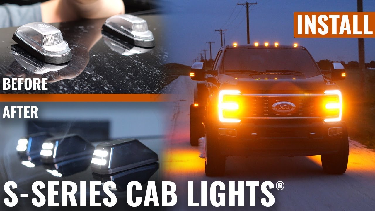 Boost Auto S-Series Cab Lights Installation Guide | 2023-2025 Ford ...