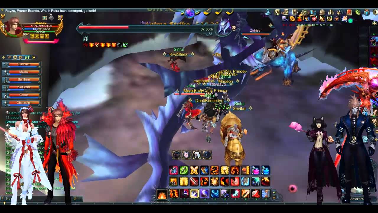 Aria Forsaken World New Zodiac bosses level 85 - YouTube