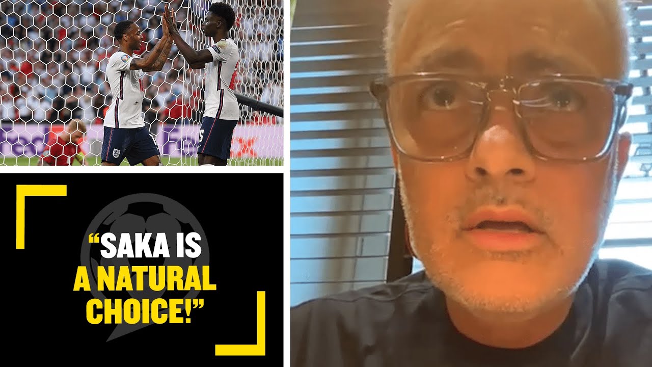 "SAKA IS A NATURAL CHOICE!" Jose Mourinho feels Bukayo Saka ability ...