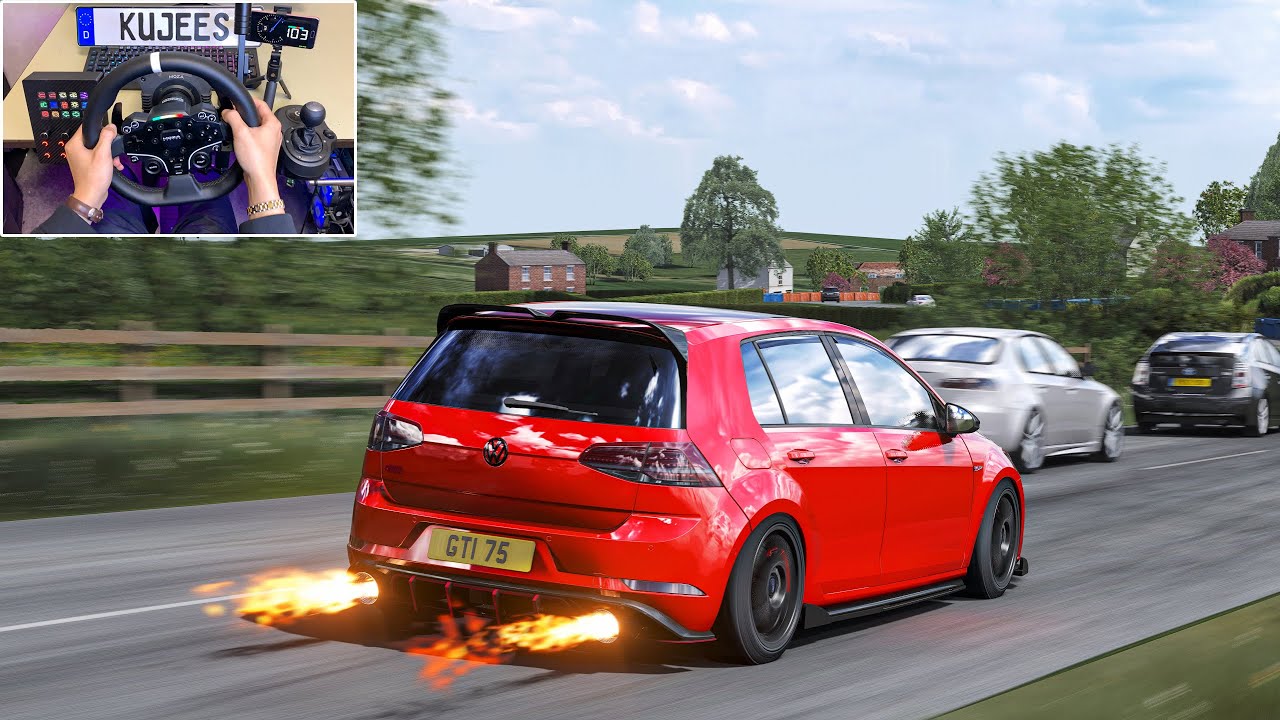 Assetto Corsa - Volkswagen Golf 7.5 GTI stage 3 | MOZA R5 Gameplay ...