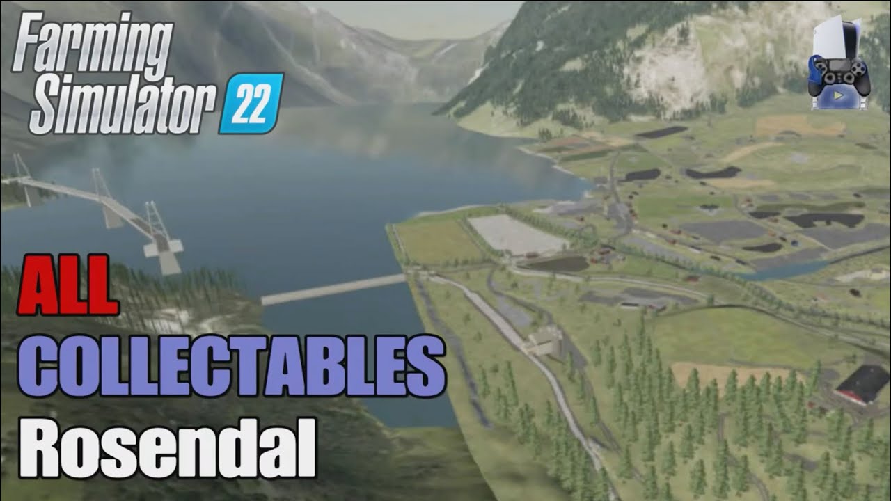 FS22 Rosendal | Earn extra money | All 100 Collectables - YouTube