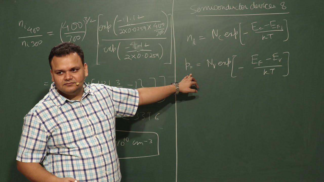 Semiconductor Device 8 (Intrinsic Fermi level, doping, p-type, n-type ...