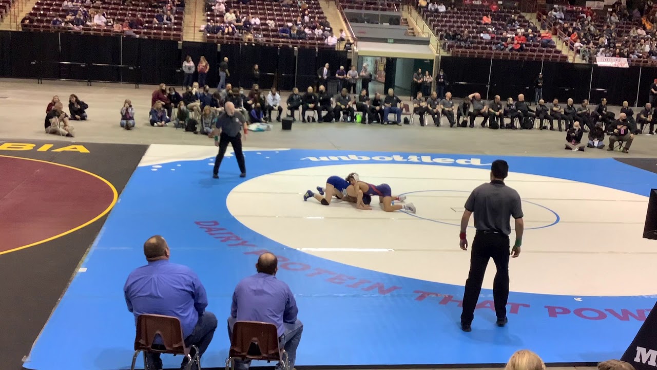 Caleb Shaw State 2021 Championship Match - YouTube