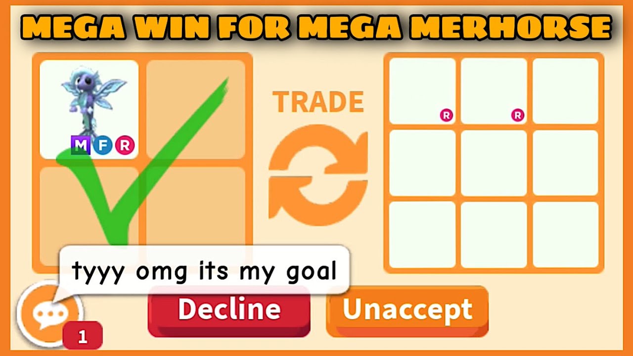 🤯🤯WOW!! THEY OFFERED THESE GOOD PETS FOR MY MEGA MERHORSE!! WIN FOR ...