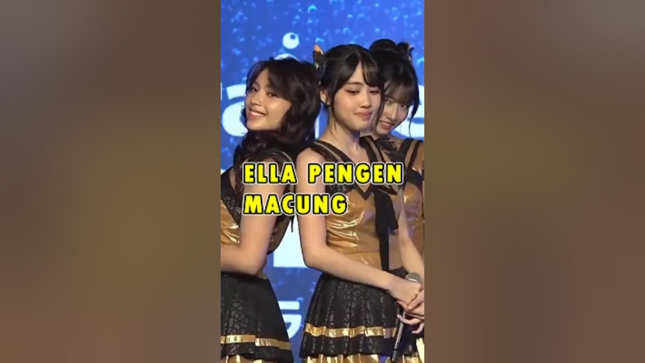 ELLA PENGEN MANCUNG #ellajkt48 #graciajkt48 - YouTube