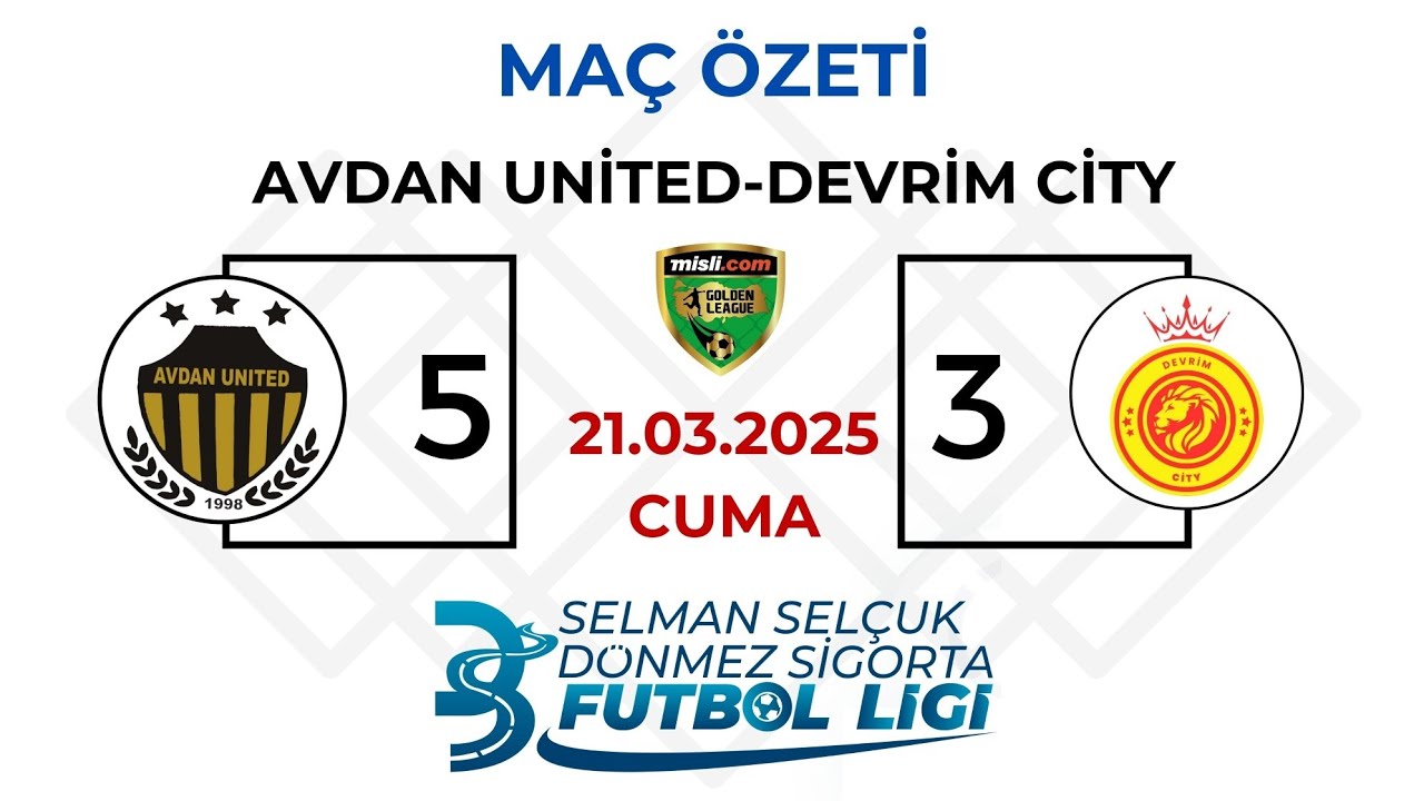 AVDAN UNİTED-DEVRİM CİTY - YouTube