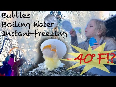 Amazing Things You Can Do When The Temperature Drops To Forty Below ...