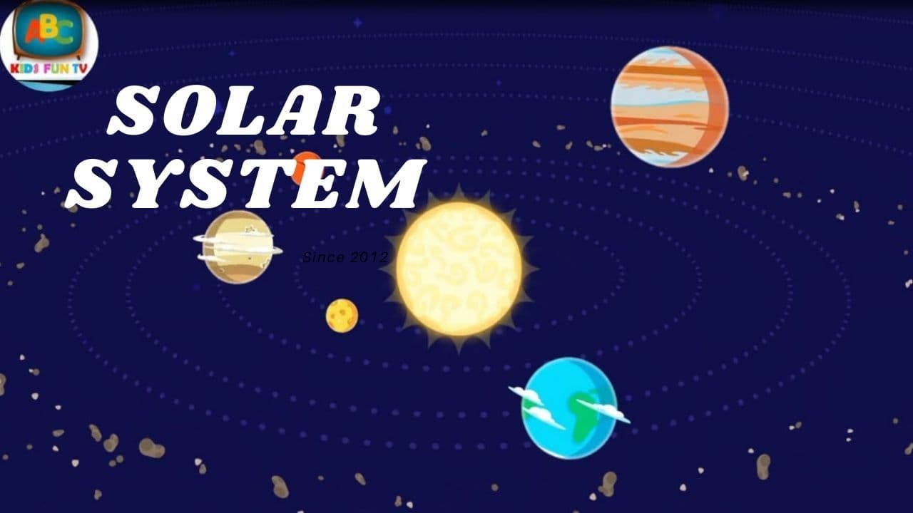 Solar system | Planet Song |Nursery Rhymes & Kids Songs- GK ABC Edu TV ...