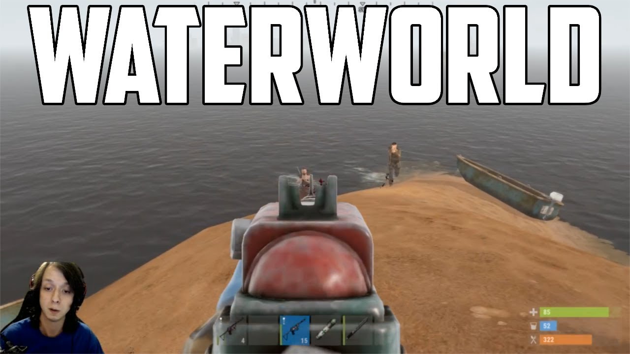 RUST - WATERWORLD(Custom Map) - YouTube