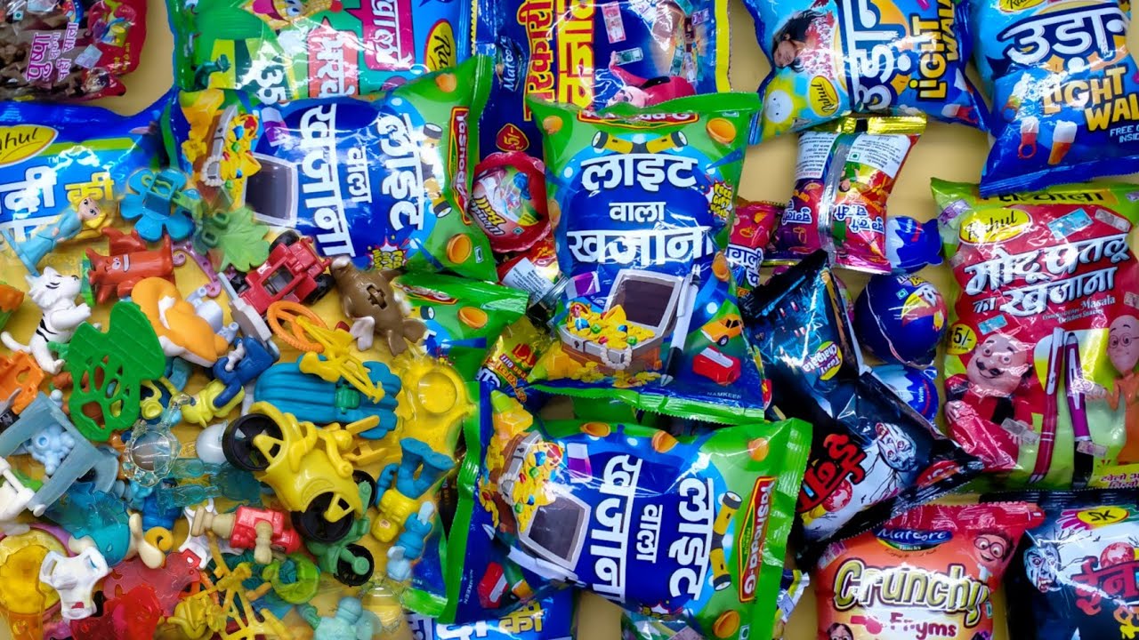 Big collection of latest snacks with free gifts inside by @BHUKKADLONDA ...