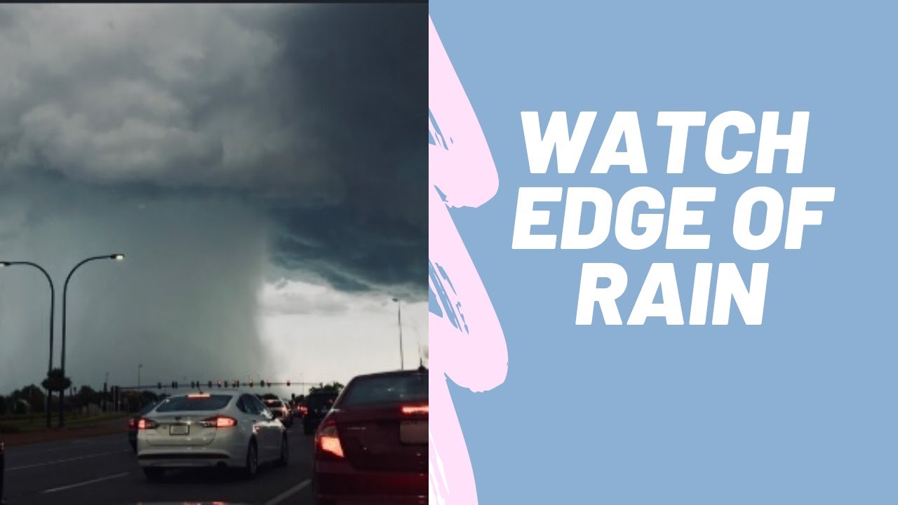 Edge of the rain | Side of Rain | One side rain | Rain clouds | Physics ...