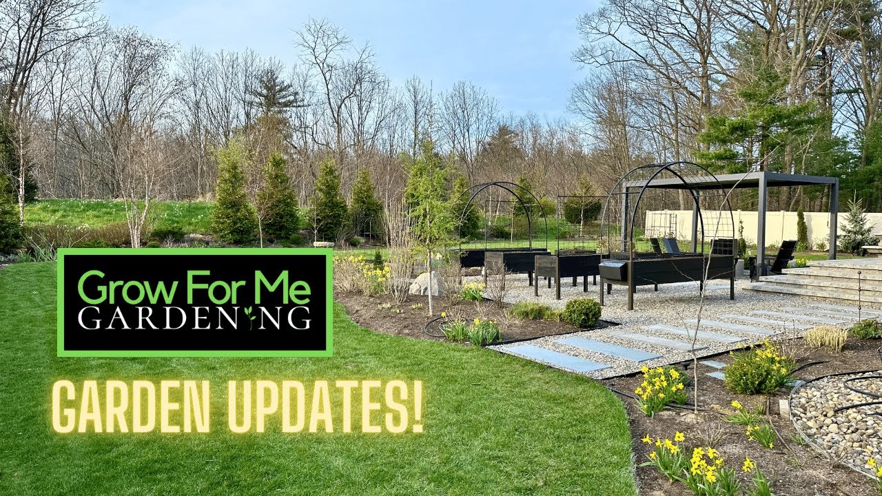 Spring Garden Updates - YouTube