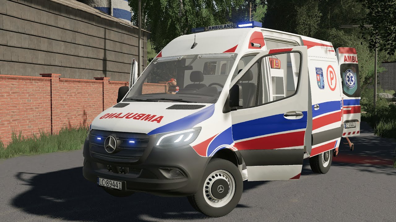 [FS19] Prezentacja - Mercedes Benz Sprinter 419CDI/WAS Ambulans ...