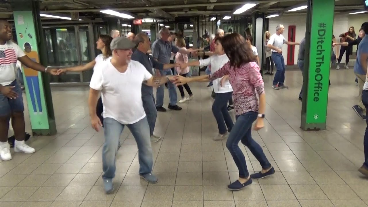 NYC International Flash Mob #3 at Union Square Subway Station. - YouTube
