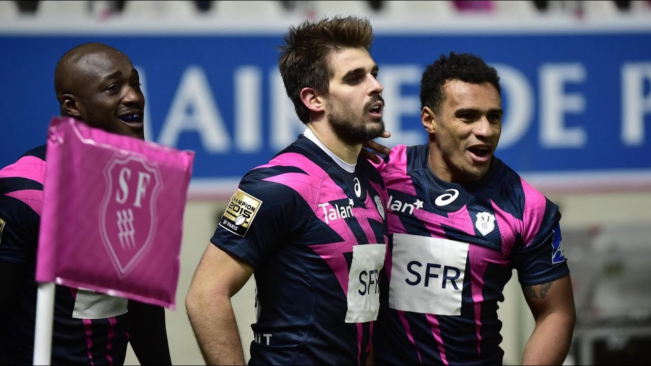 Hugo Bonneval marque un superbe essai contre Toulouse - YouTube