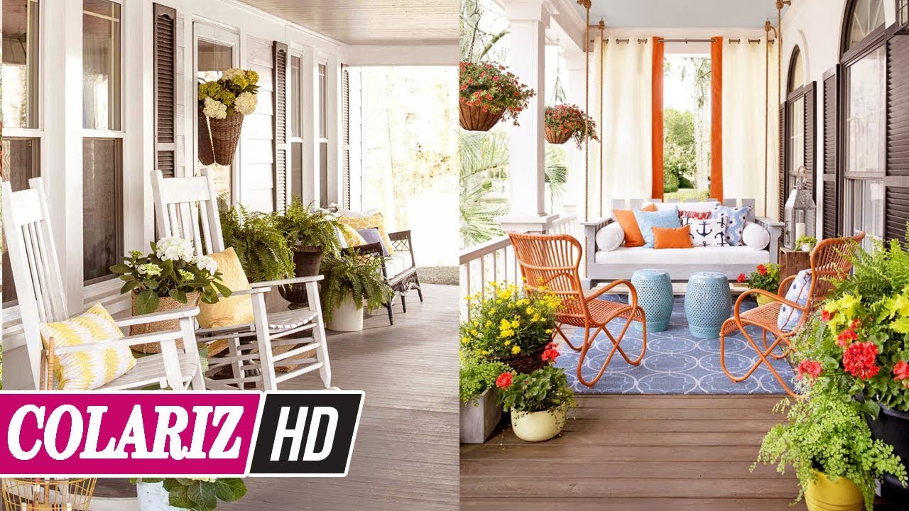MUST WATCH! 55 Beautiful Country Front Porch Decorating Ideas to ...