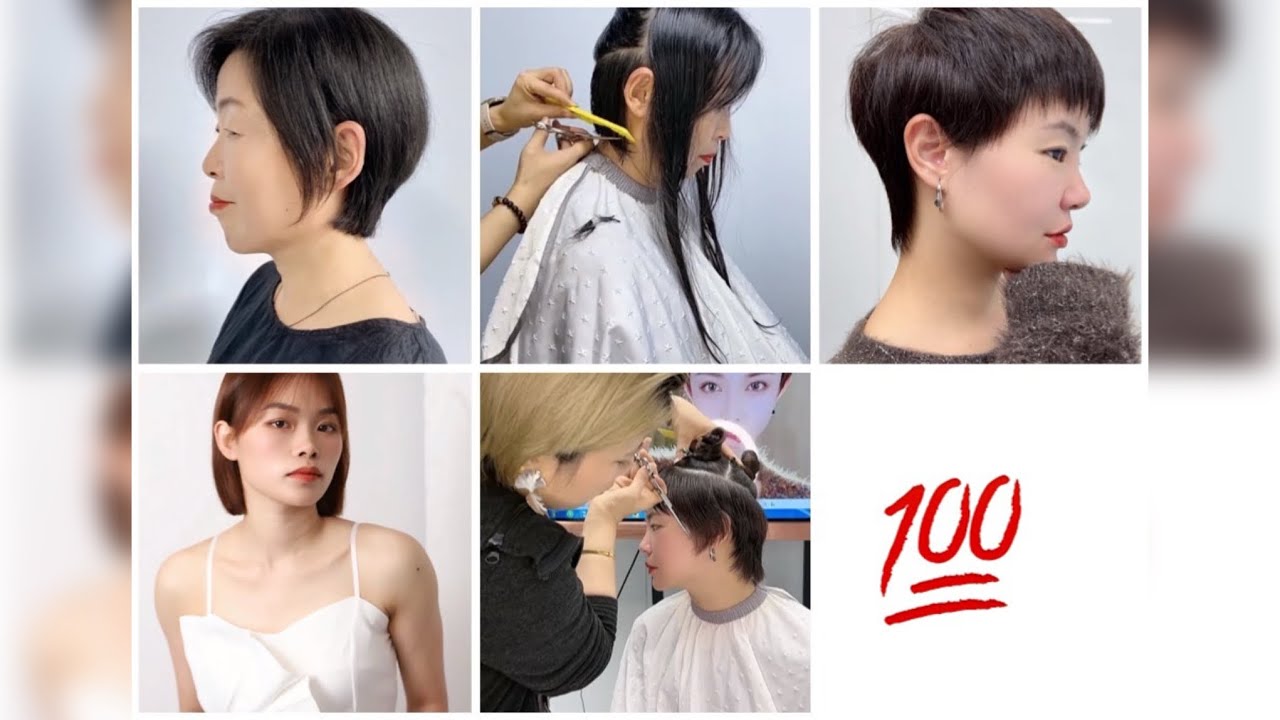 Haircuts for women have many options - YouTube