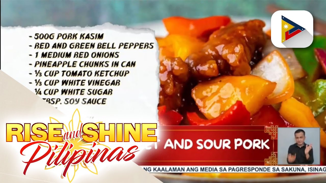 SARAP PINOY | Sweet and sour pork - YouTube
