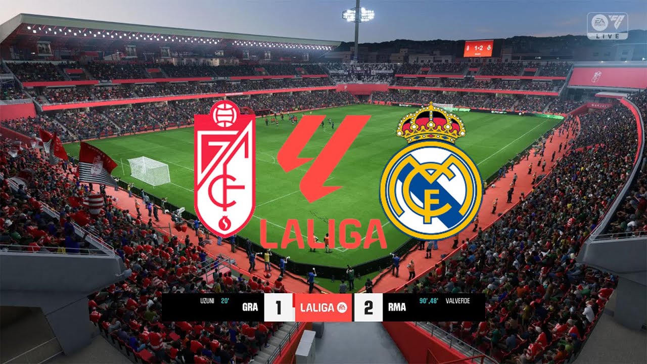 GRANADA vs REAL MADRID LA LIGA - YouTube