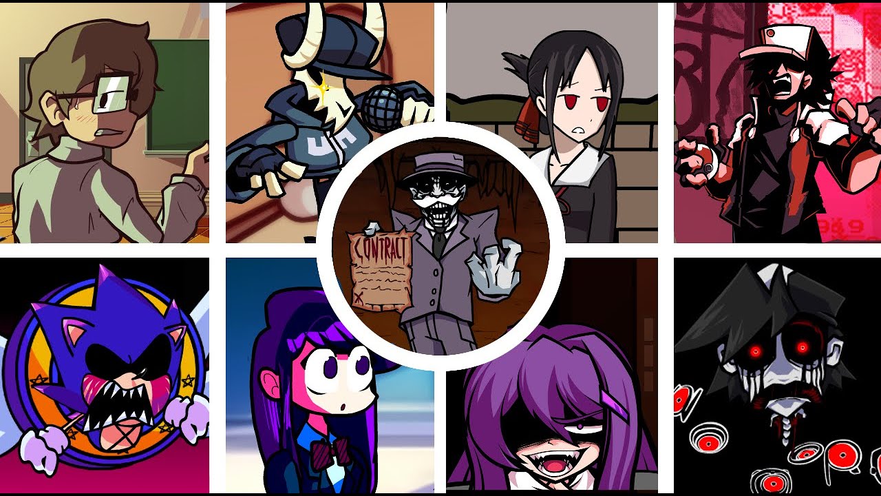 FNF | Death Toll but Every Turn a Different Character Sings (FNF Death ...