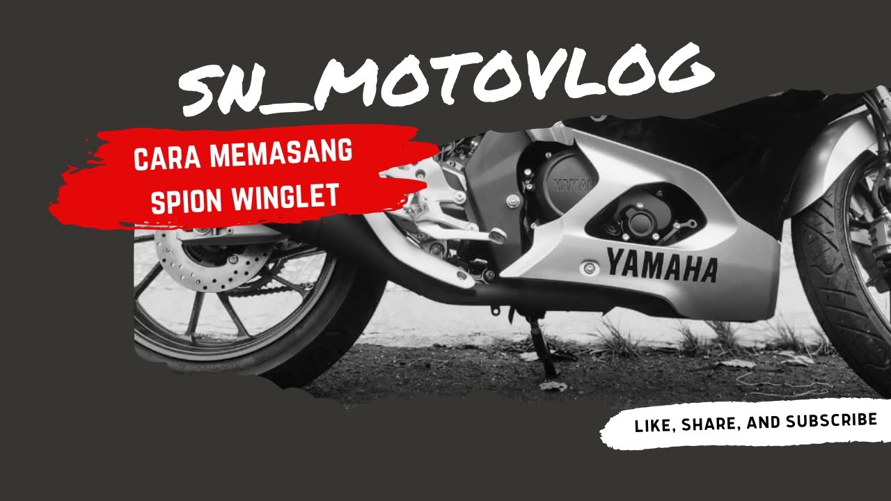 Tutorial Cara memasang spion winglet di r15v4 - YouTube
