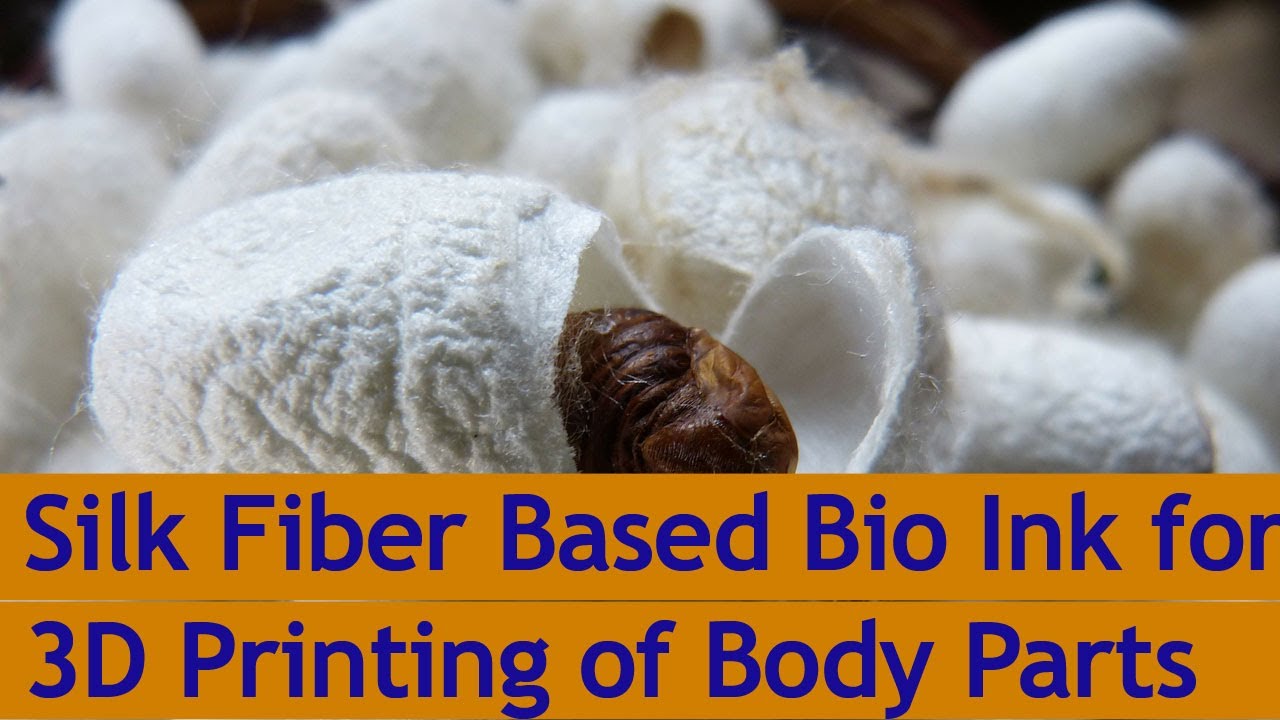 Osaka Researchers Develop Silk Fiber Based Bio Ink for 3D Printing ...