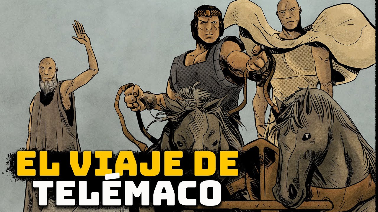 Telémaco en busca de Odiseo - El viaje a Esparta - La Odisea - #11 ...